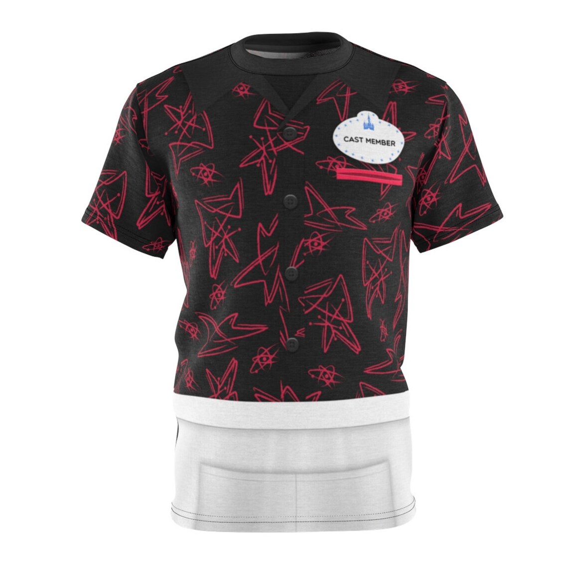 Sci-fi Dine-in Theater Restaurant Cast Member Shirt, Disney Hollywood ...