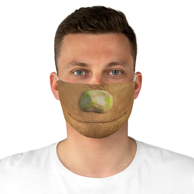 Clod Face Mask, Elemental Inspired Costume, Earth Element Cosplay, Fire ...
