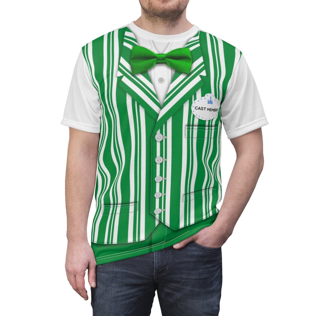 Green Dapper Dan Shirt the Dapper Dans Costume Walt Disney - Etsy