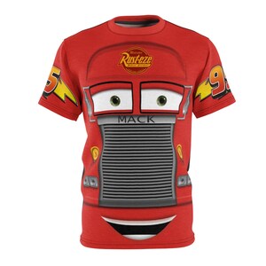 Mack Cars Shirt, Disney Cars Costume, Disney Cars Shirt, Mack Cars ...