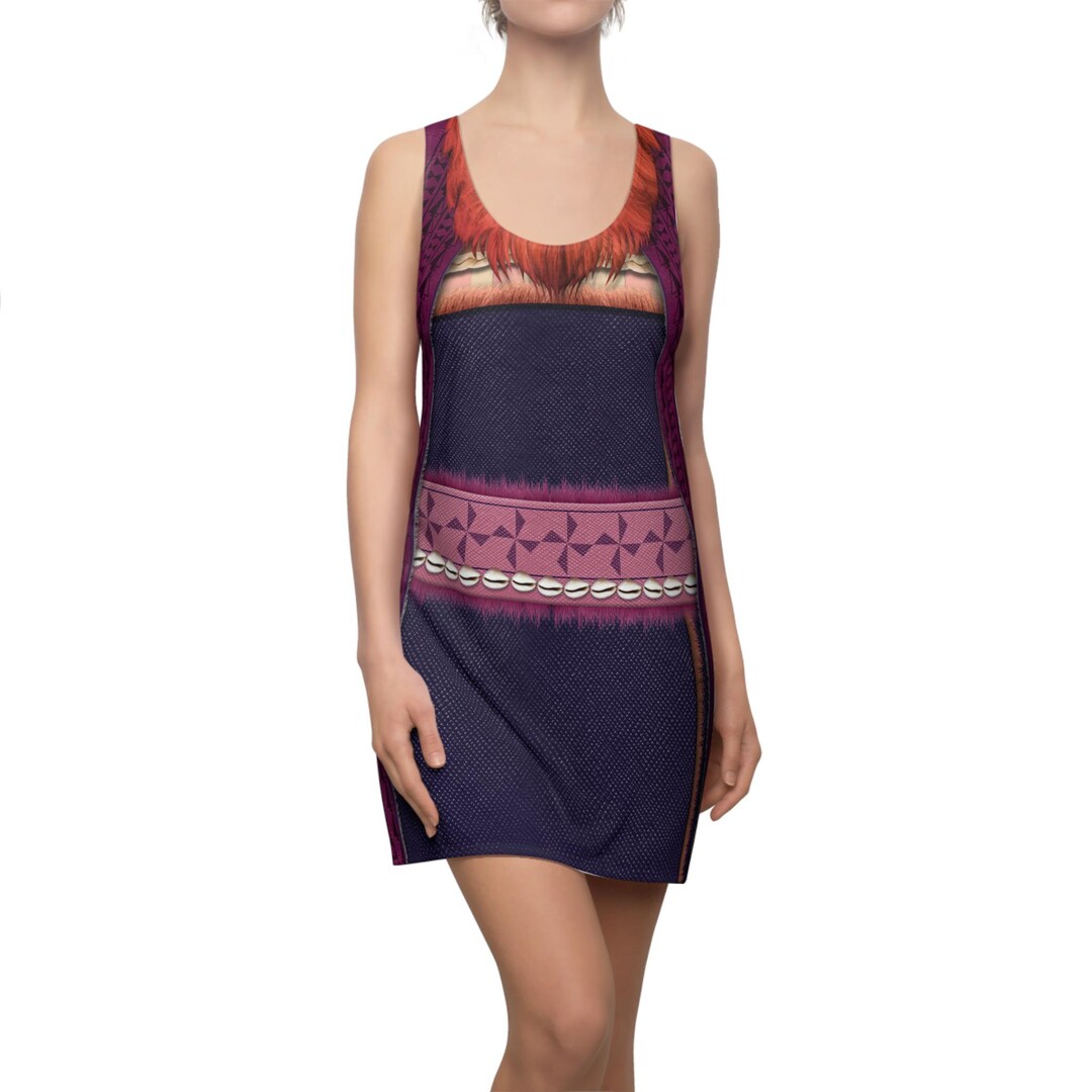 Matangi Dress, Moana 2 Character Inspired Costume, Motunui Cosplay ...