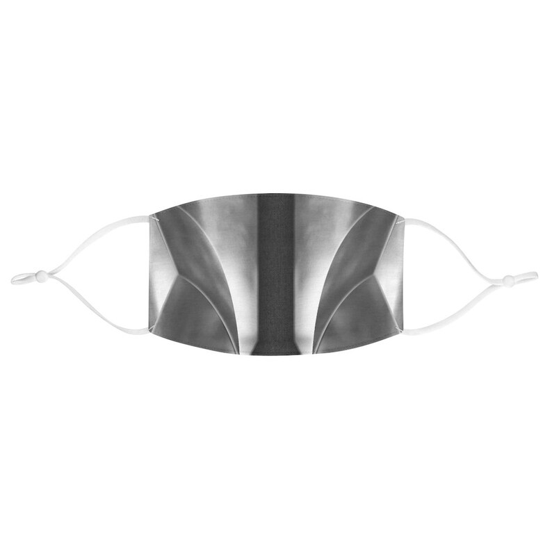 Steel Mandalorian Armor Face Mask Disney Star Wars Cosplay - Etsy