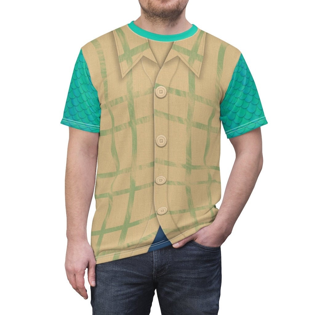 Luca Pixar Costume, Luca Paguro Shirt, Luca Paguro Inspired Costume ...