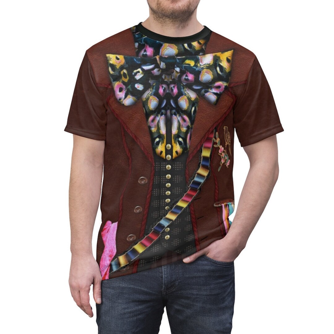 Mad Hatter Shirts, Alice in Wonderland Costume, Mad Hatter Cosplay ...
