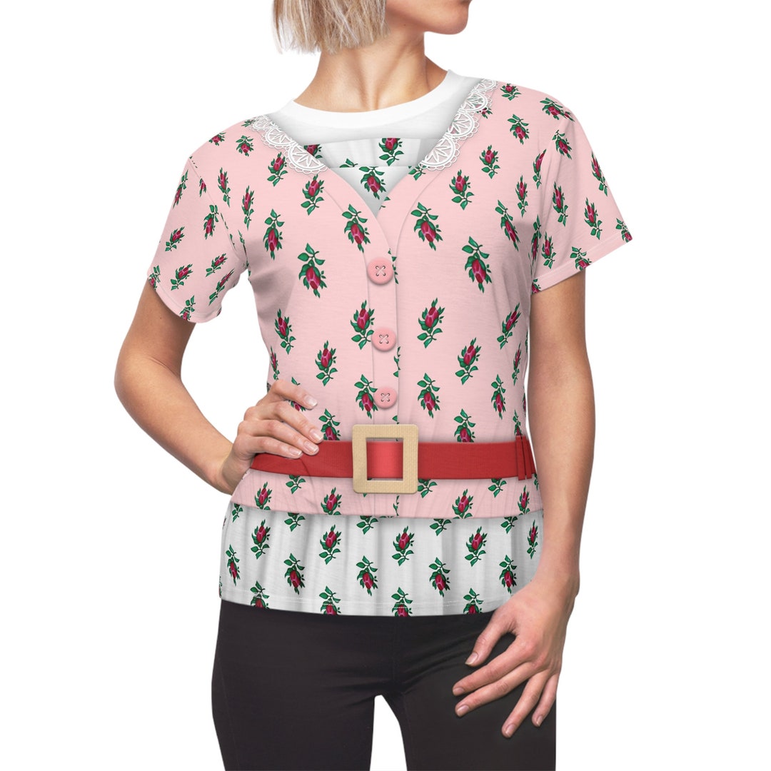 Disenchanted Inspired Costume, Giselle Philip Flower Women's Shirt ...