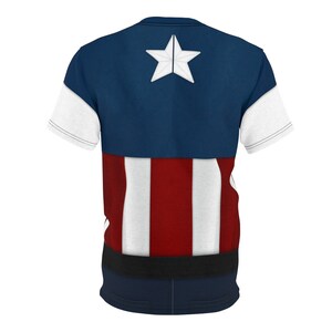 Captain America Stars and Stripes USO Uniform Shirt, the First Avenger ...