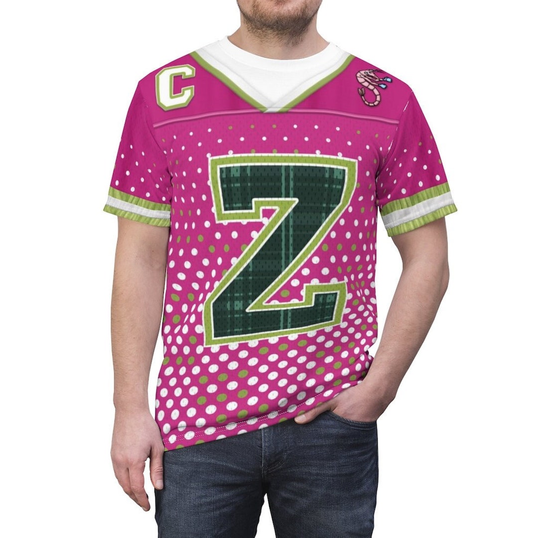Disney Zombies 3 Costume, Zed Necrodopolis Pink T-shirt, Z-O-M-B-I-E-S ...