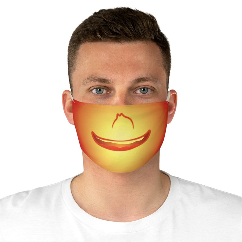 Bernie Lumen Face Mask, Elemental Inspired Costume, Fire Element ...