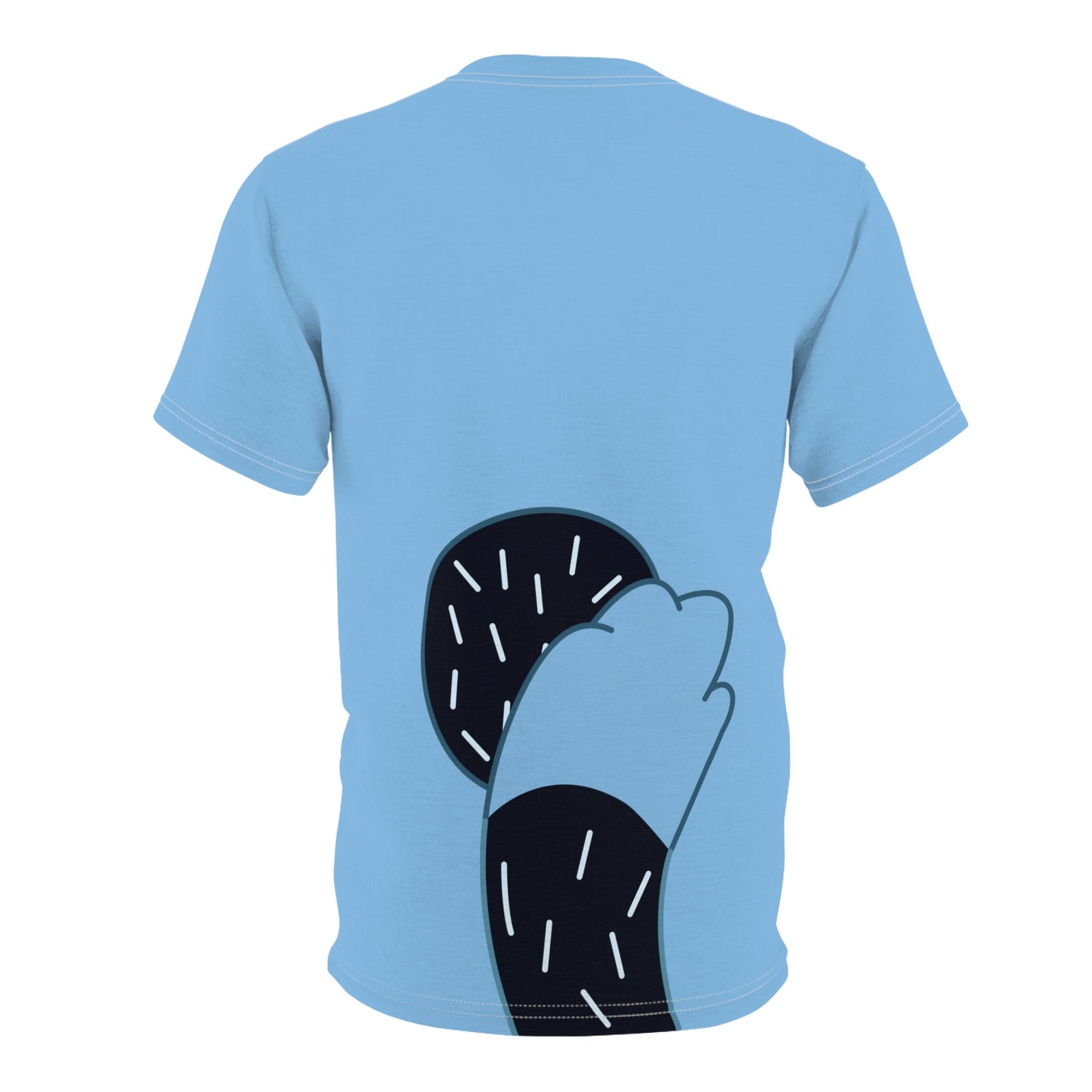 Light Blue Heeler and Black Tail Costume, Bandit Heeler T-shirt ...