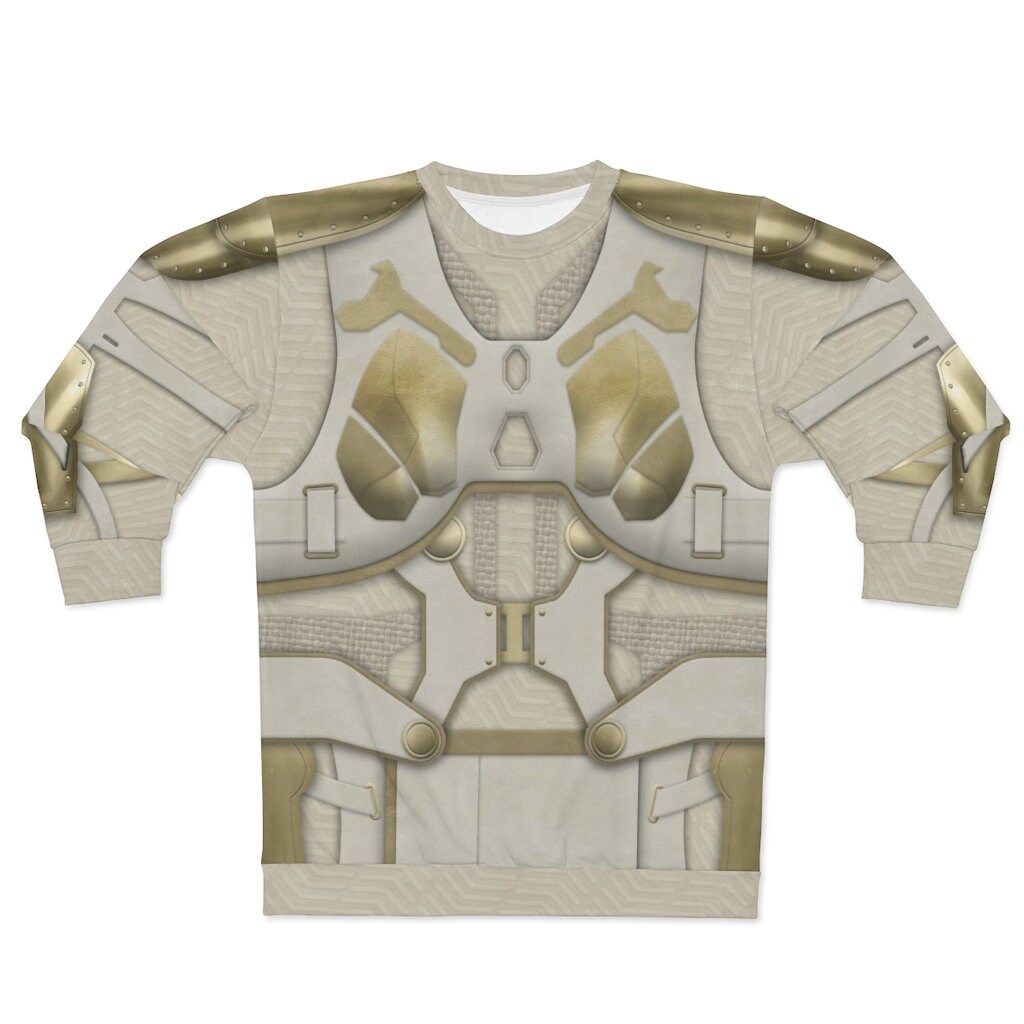 Valkyrie White Armor Long Sleeves Shirt, Thor Ragnarok Sweatshirt ...