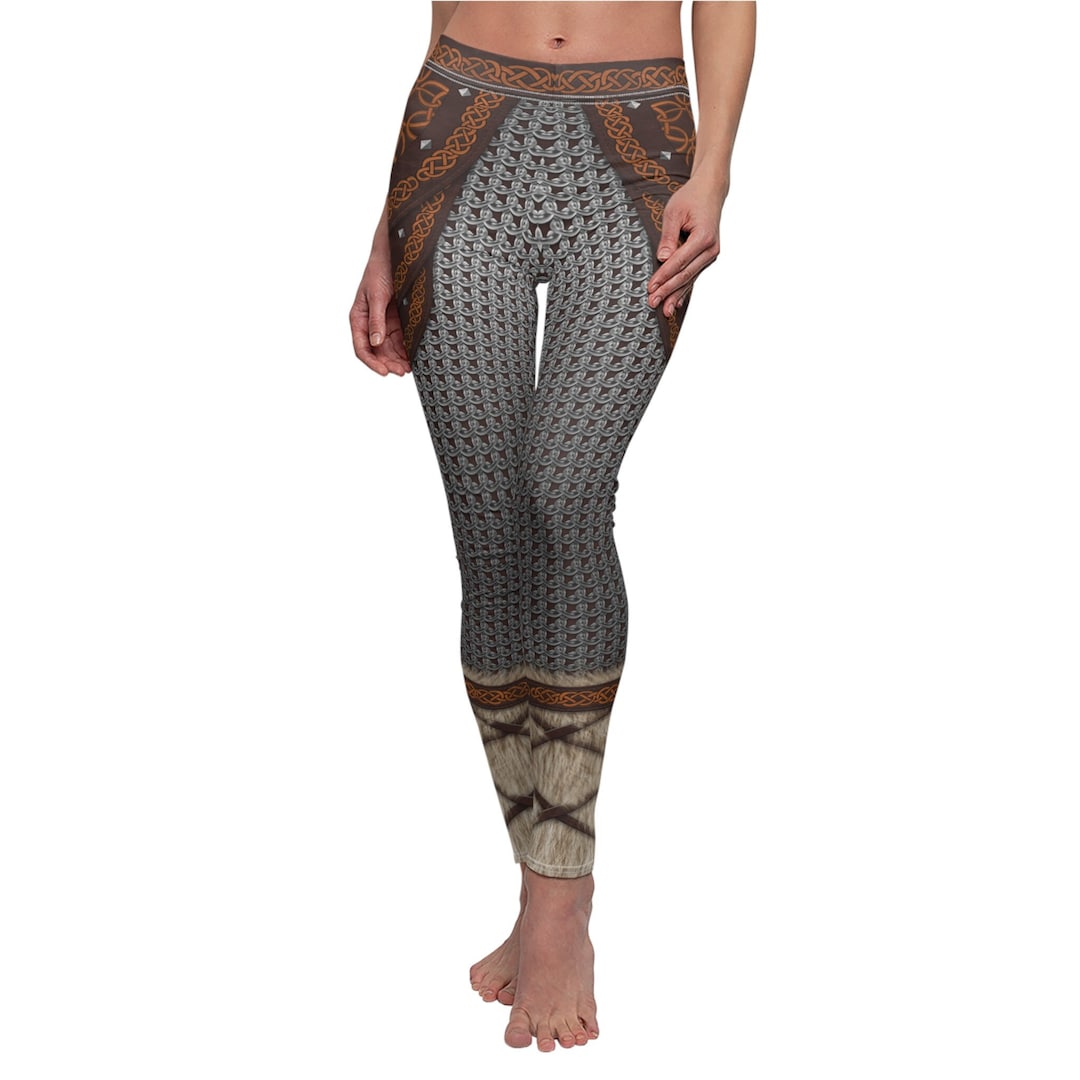 Viking Women's Ver.1 Leggings, Warrior Costume, Medieval Chainmail ...