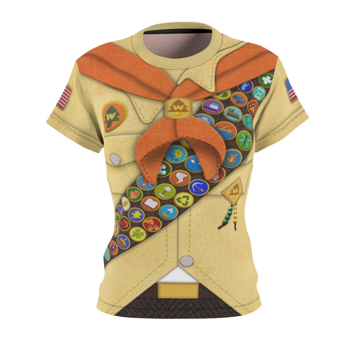 Russell Women Shirt Pixar up Inspired Costume Wilderness - Etsy