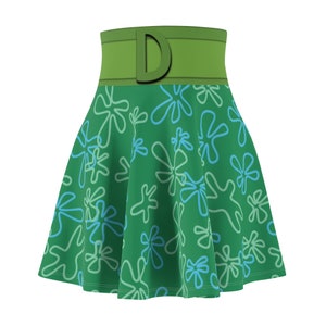 Inside Out Costume, Disgust Women's Skirt, Disney Skirt for Women ...