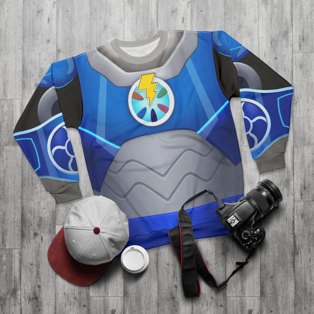 Booster Robo Suit Long Sleeve Shirt, Robogobo Inspired Character ...