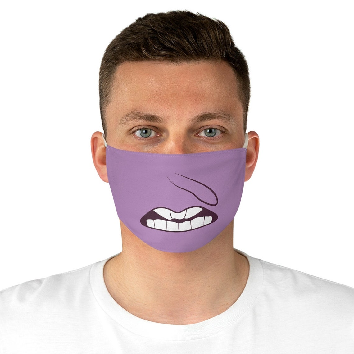 Pixar Fear Face Mask Inside Out Face Mask Disney Pixar Face | Etsy