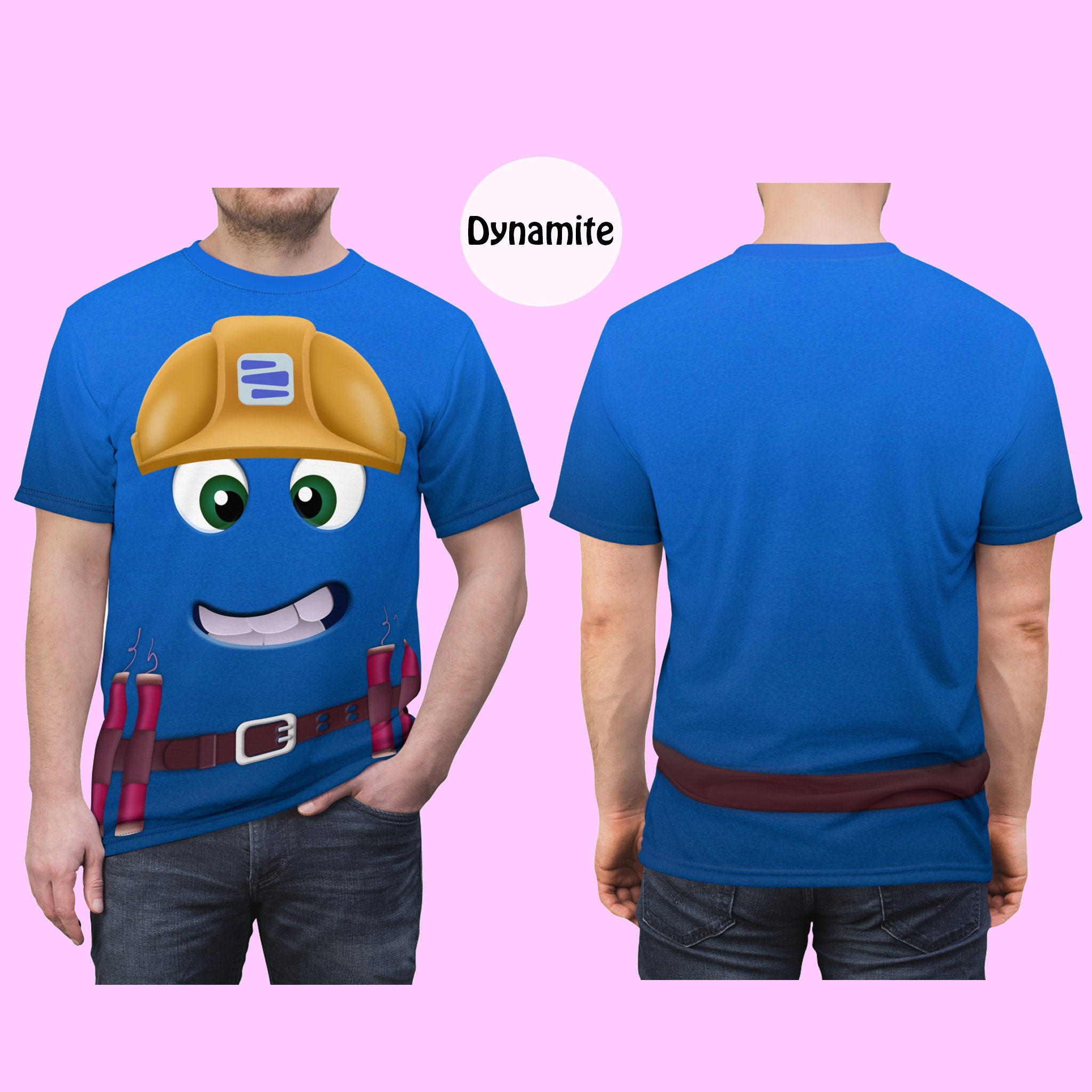Inside Out 2 Construction Worker Costume, Welder, Electric Saw, Hammer ...