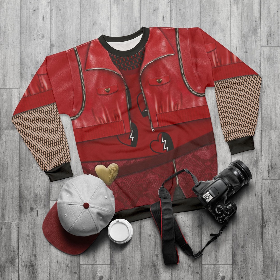 Red Jacket Long Sleeve Shirt, Descendants 4 Cosplay, the Rise of Red ...