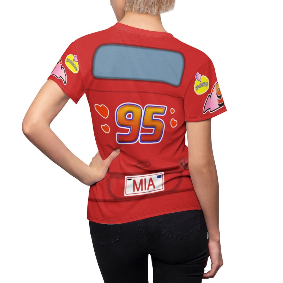 Mia Women's Shirt, Lightning Mcqueen Fans Costume, Disney Pixar Cars ...