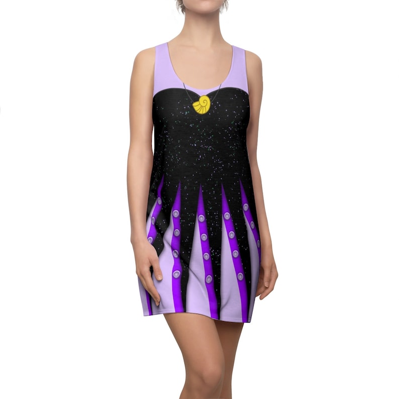 The Little Mermaid Ursula Dress Ursula Costume Disney - Etsy