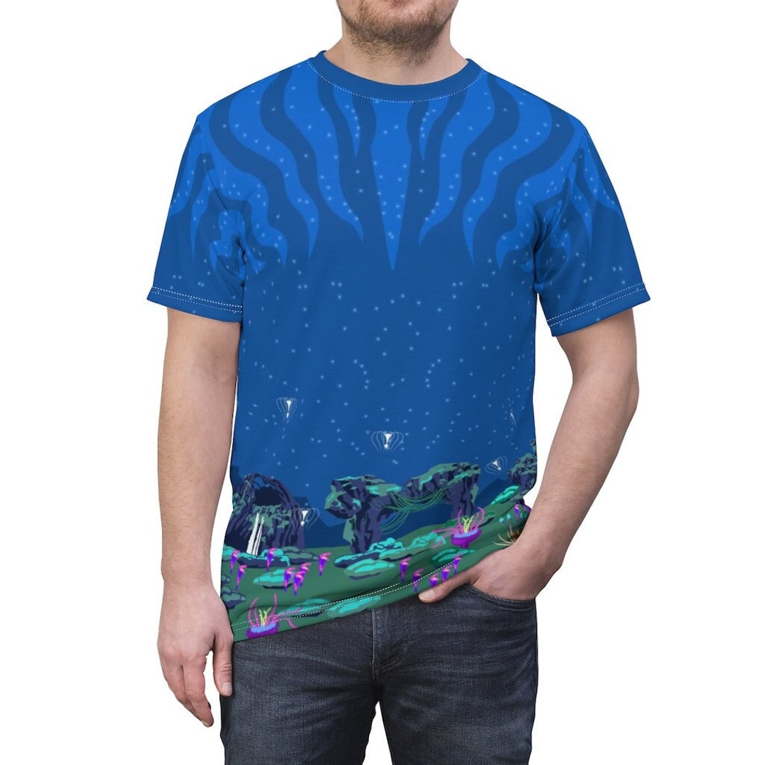 The World of Avatar Costume, Pandora Pattern Shirt, Animal Kingdom ...