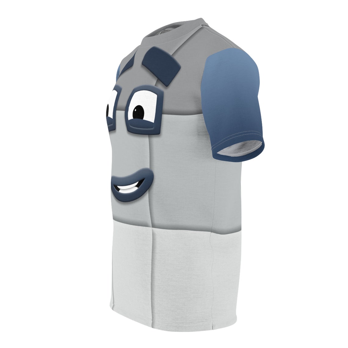 Number Nine Gray Blocks Costume, 9 Block Face Cosplay, Num Characters ...