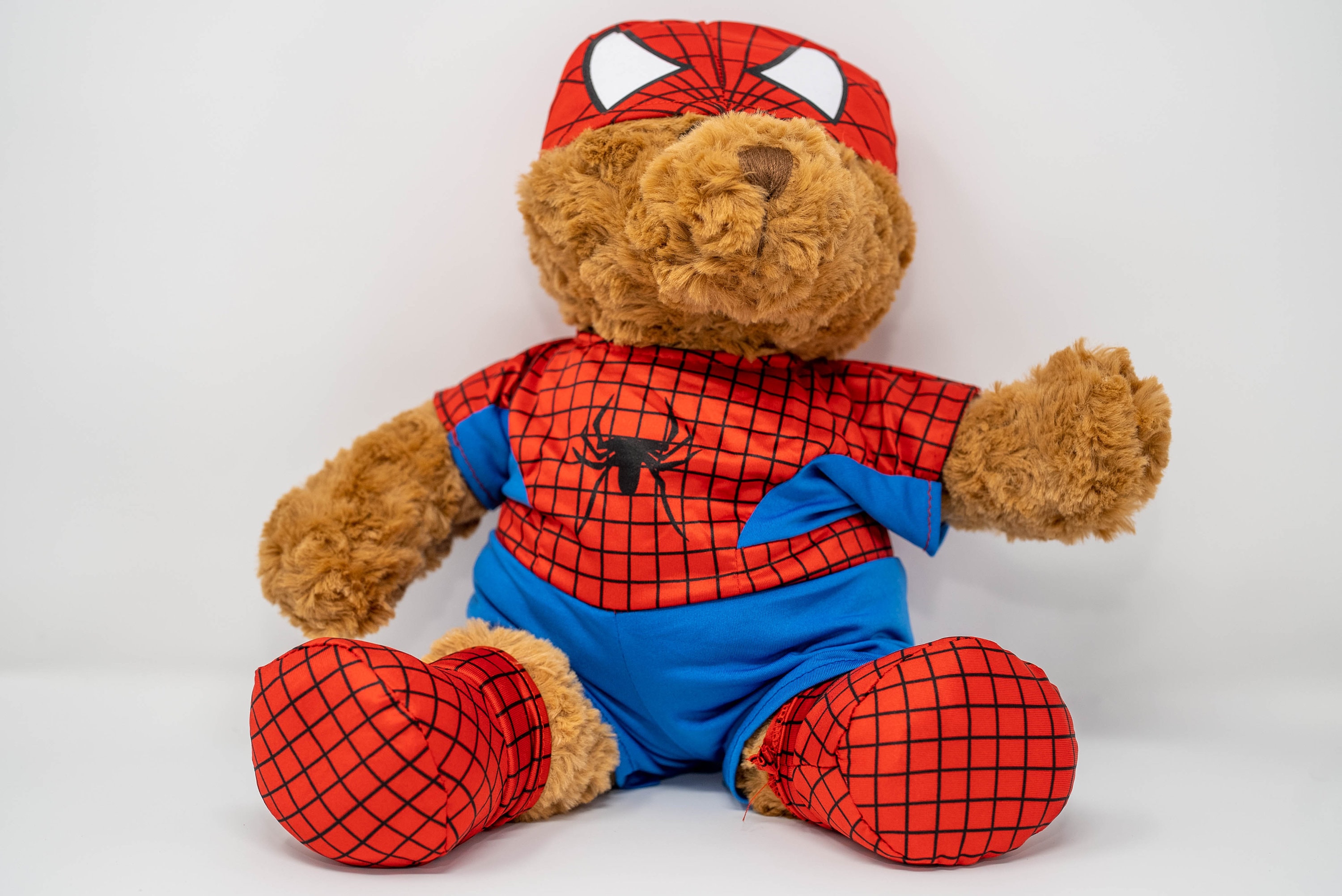 Spider-Man Costume Custom Teddy Bear, Mens Costumes,, 53% OFF