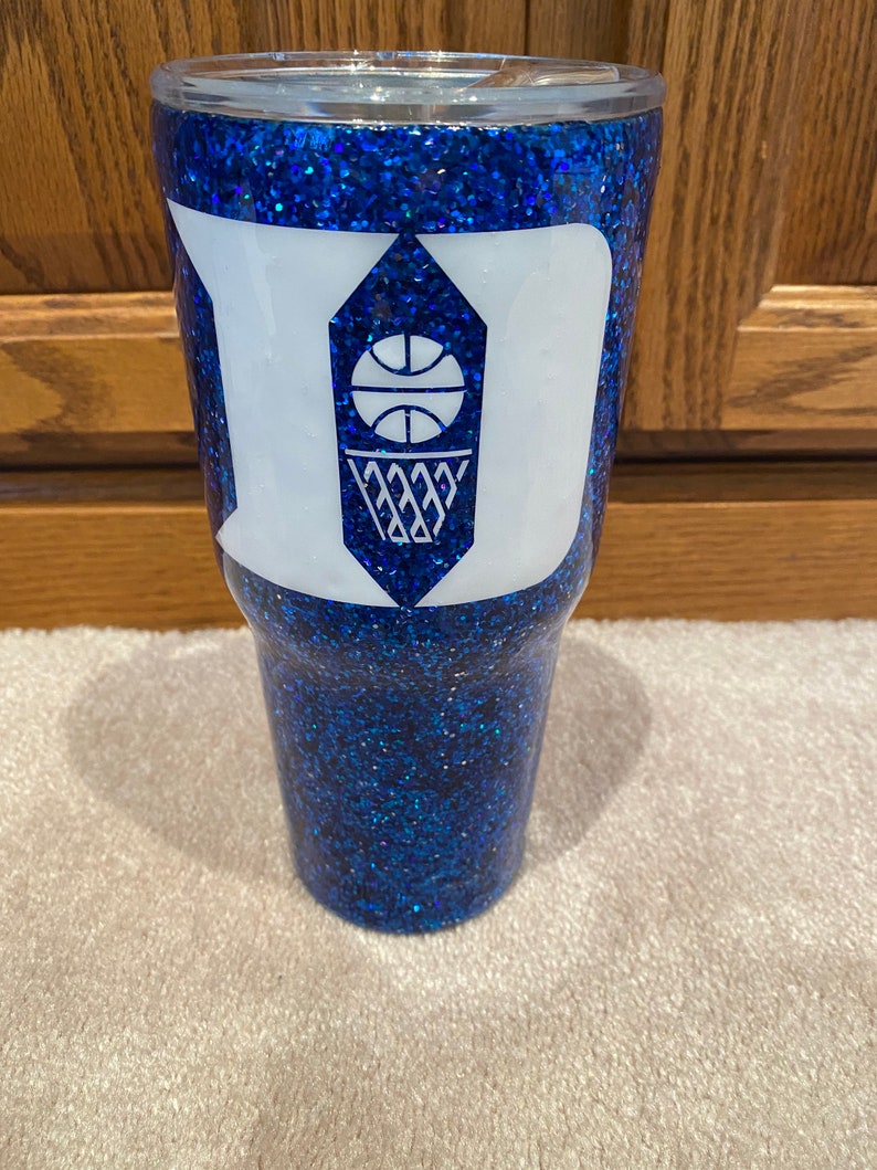 Duke Basketball Custom Tumbler Free Personalization - Etsy
