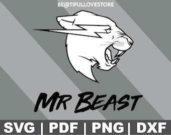 Mr Beast Svg | Etsy