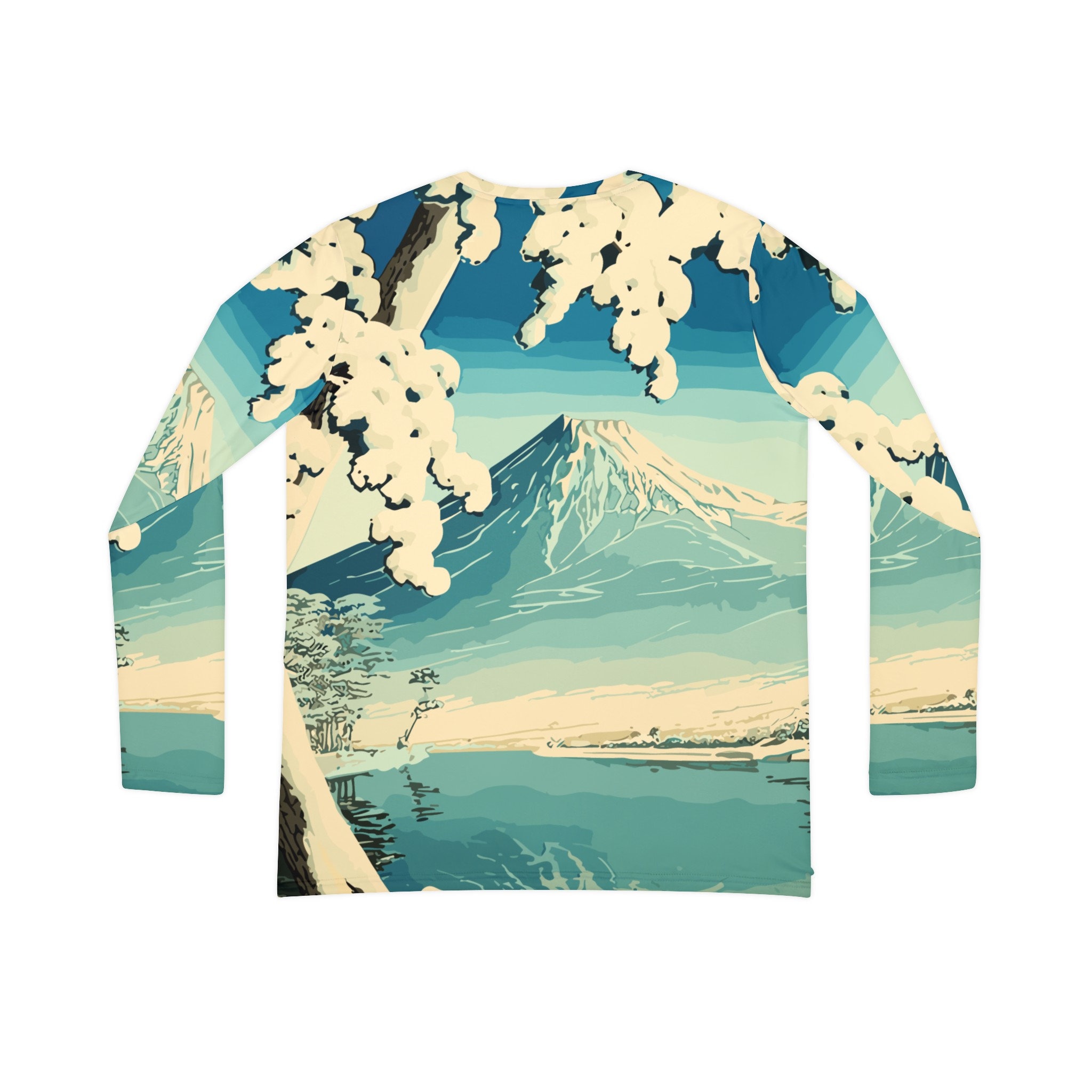 Kawase Hasui Mt. Fuji After Snow Digital Fine Art Landscape Ukiyo-e ...