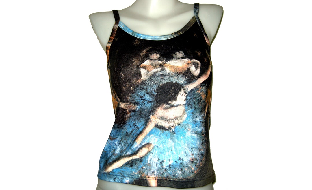 D2D Edgar Blue Dancer Ballet Ballerina Impressionism Fine Art Print ...