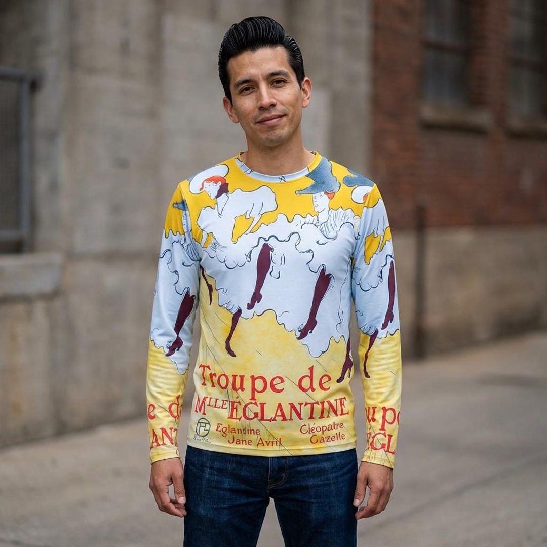 Toulouse Lautrec Troupe De Mademoiselle Eglantine Shirt | Vintage ...