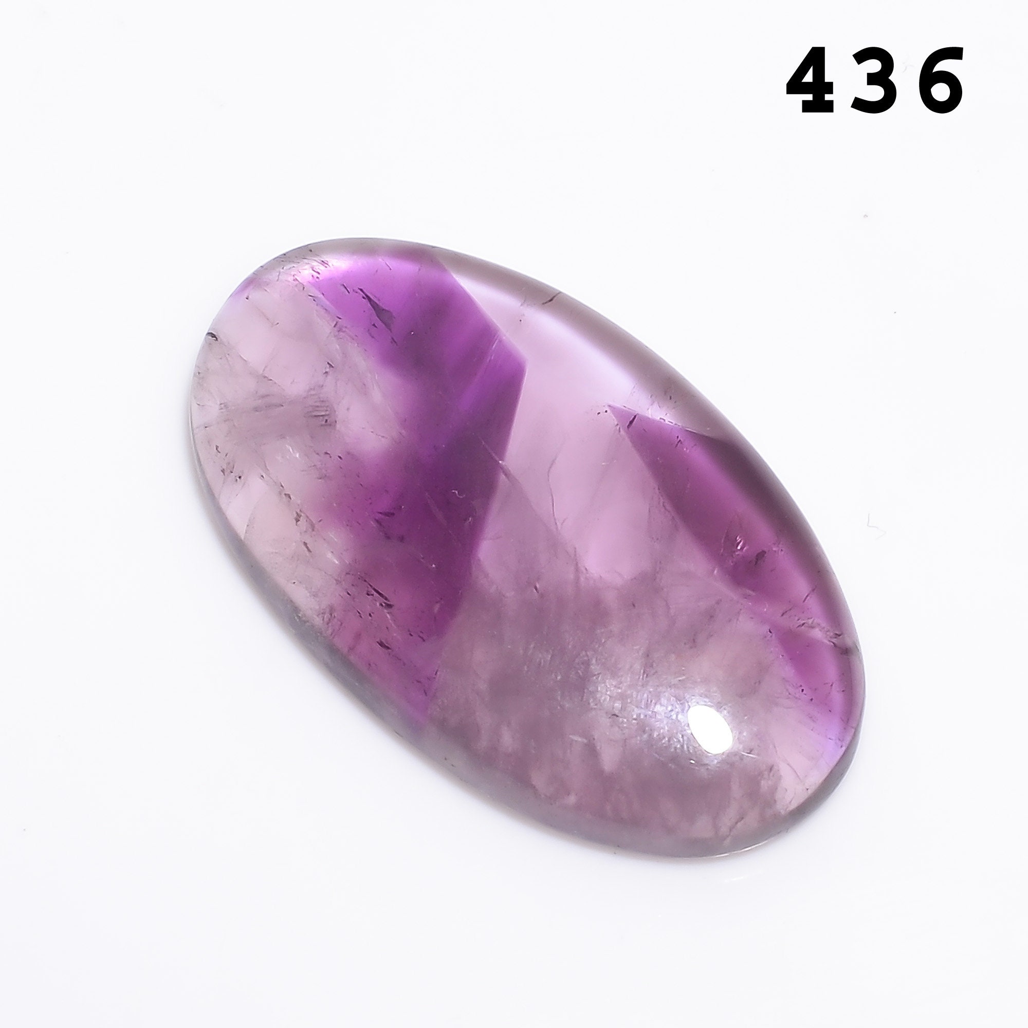 Natural Trapiche Amethyst Cabochon Amethyst Loose Gemstone | Etsy