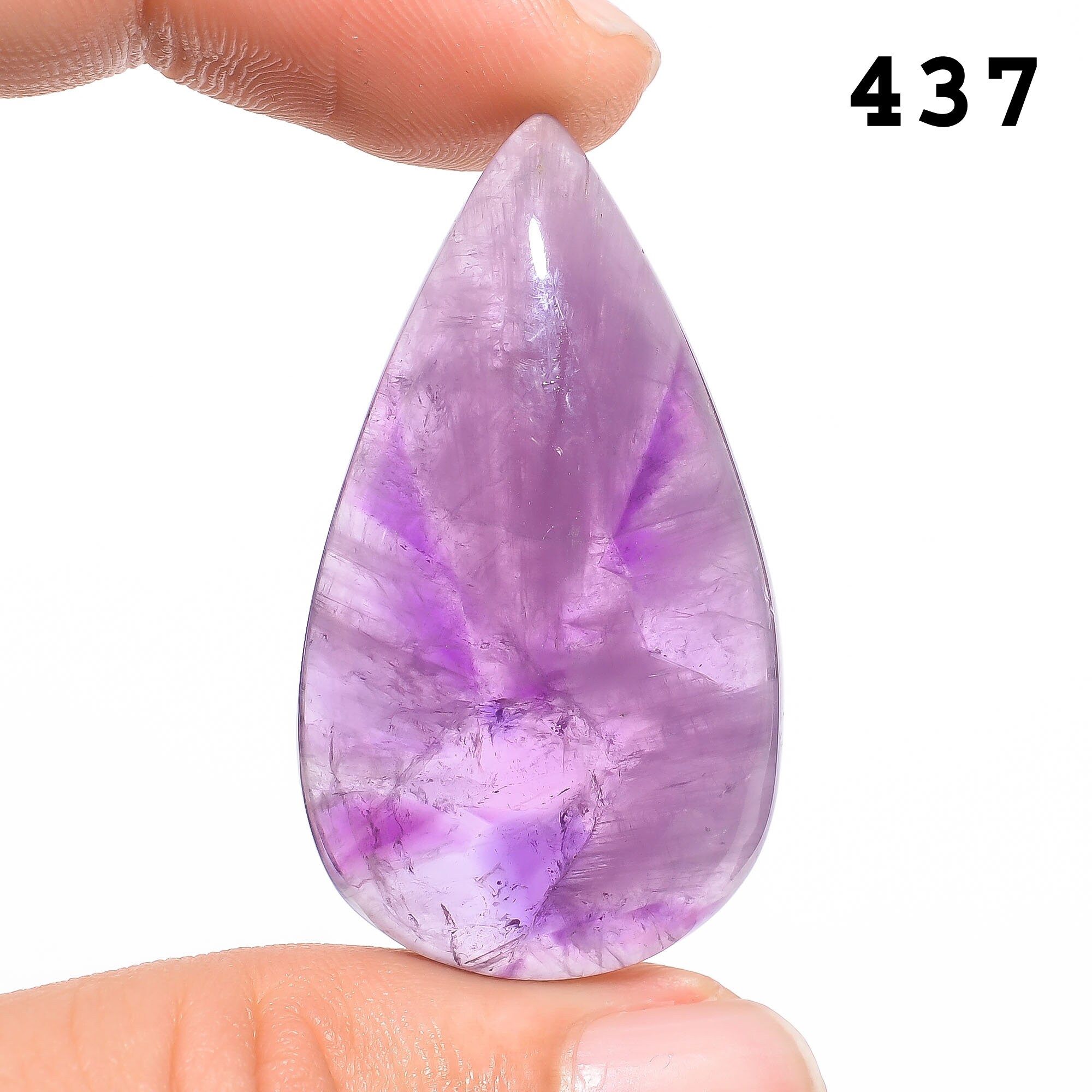 Natural Trapiche Amethyst Cabochon Amethyst Loose Gemstone | Etsy