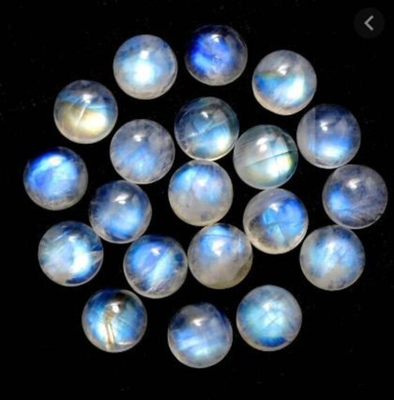 Natural Moonstone Round Shape Calibrated Wholesale Lot | Etsy