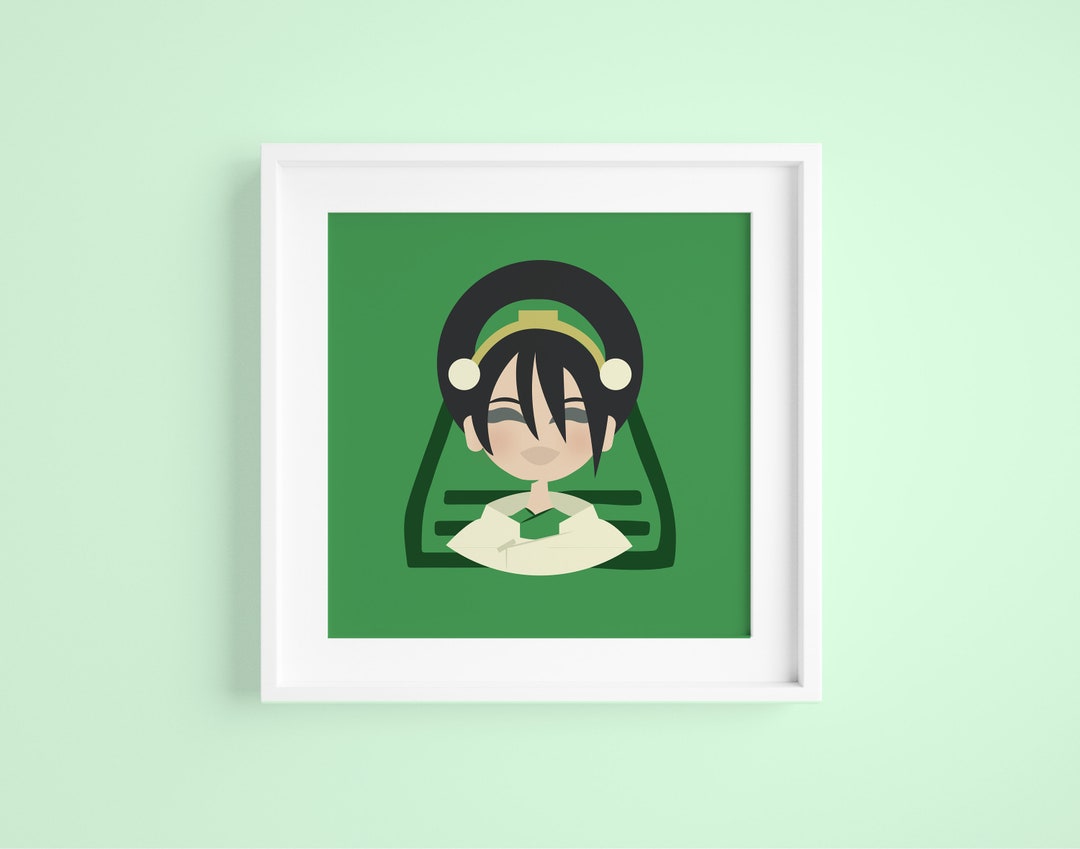 Tuff Girl Wall Art 5 in X 5 In. Print Illustration - Etsy