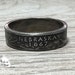 NEBRASKA US State Quarter Coin Ring Size 6-14, Powder Coated, Coin ...