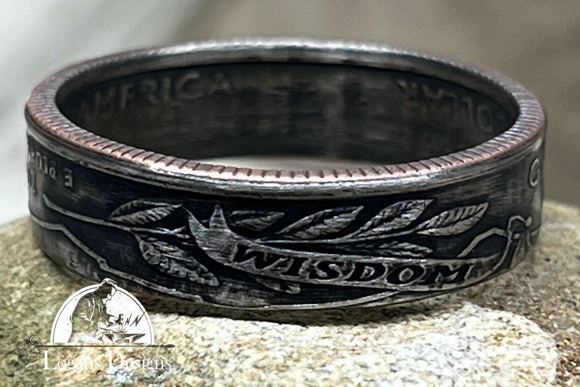 GEORGIA US State Quarter Coin Ring Size 6-14 Powder Coated - Etsy