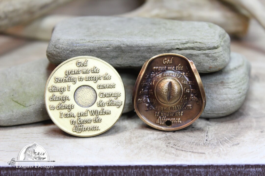 Recovery Coin Cowboy Hat Pendant, Coin ,gift for Men & Women, Unique ...