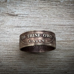 Sobriety AA Recovery Chip Alcoholics Anonymous Coin Ring NA Coin ...