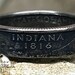 INDIANA US State Quarter Coin Ring Size 6-14, Coin Ring, Coin Jewelry ...