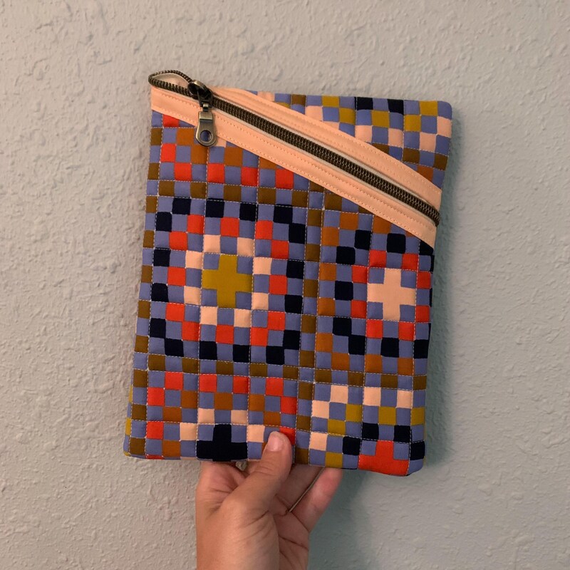 Quilted Zipper Pouch - Etsy