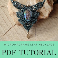 Micro Macrame Tutorial - Hydrangeas Bracelet Pattern - Beaded Macrame ...