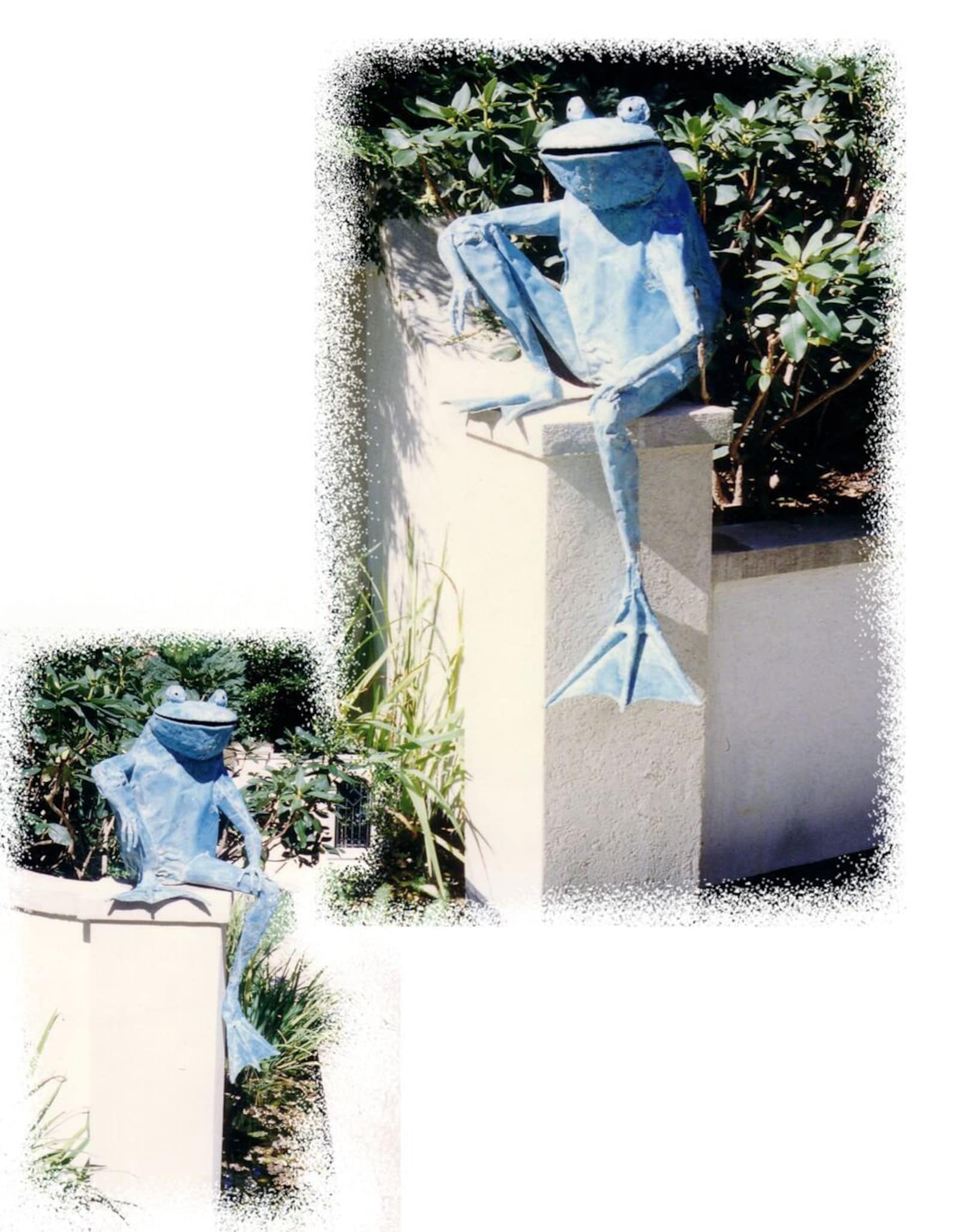 Human Sized Copper Frog With Leg Dangling, by Beau Smith - Etsy