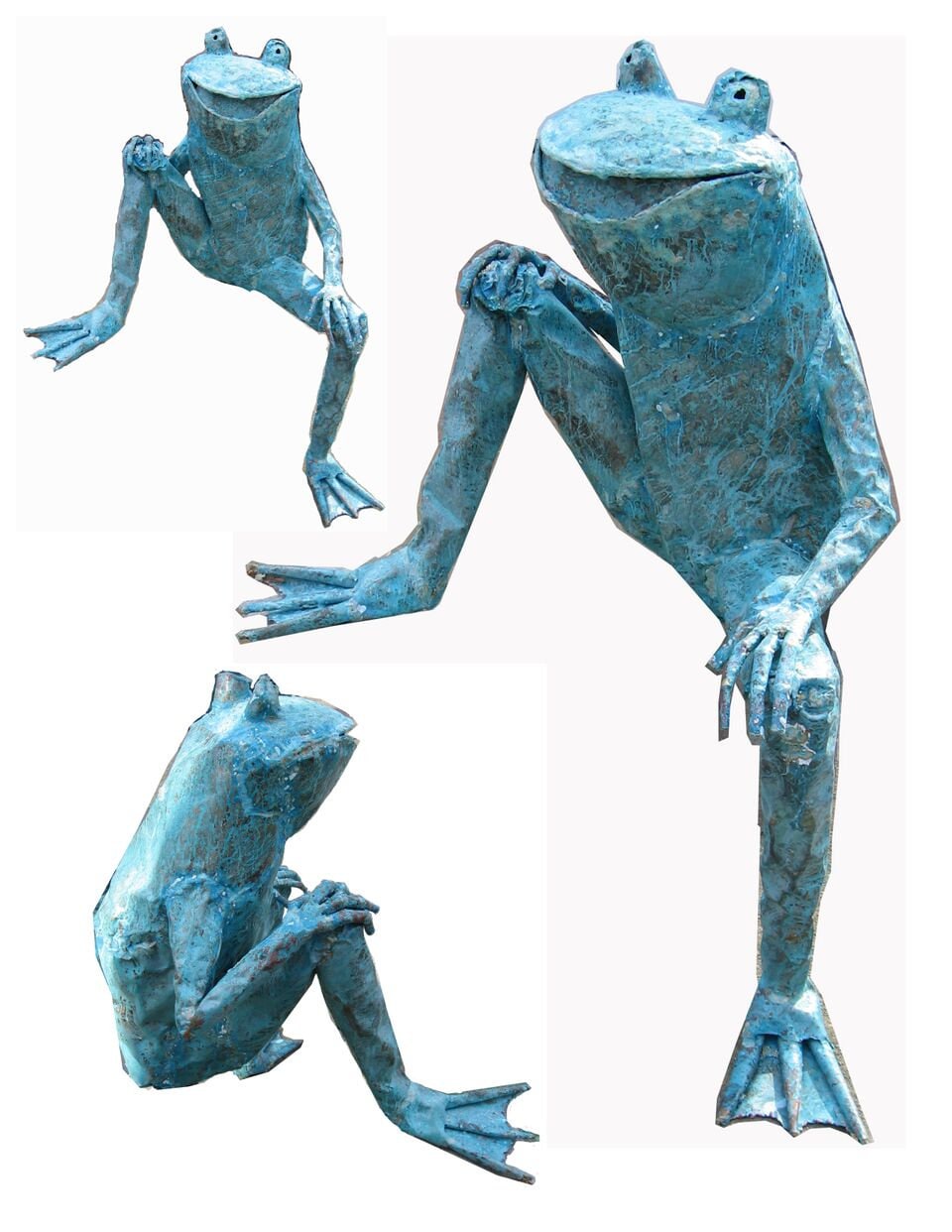 Human Sized Copper Frog With Leg Dangling, by Beau Smith - Etsy