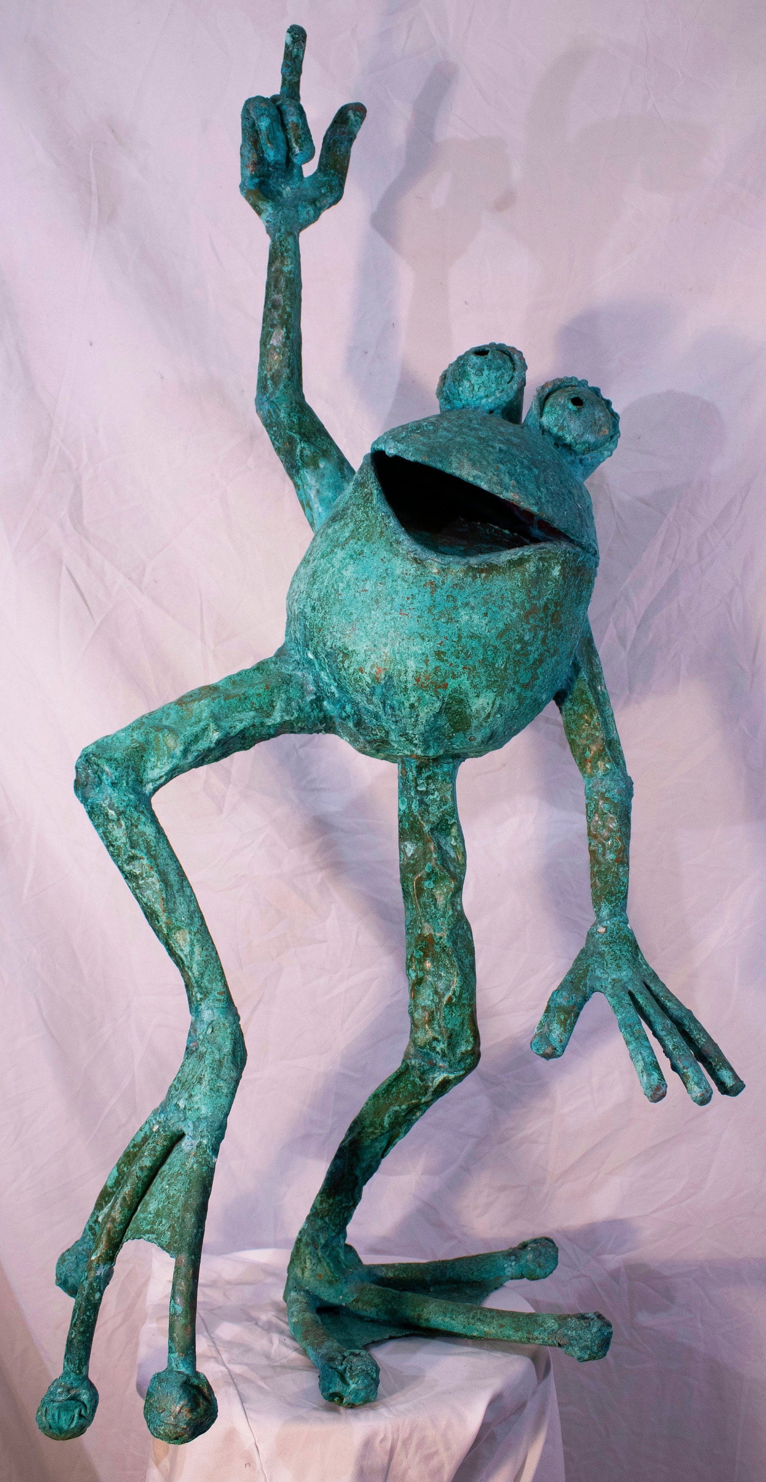 F.R.O.G. (fully Rely on God) FROG Metal Sculpture - Etsy