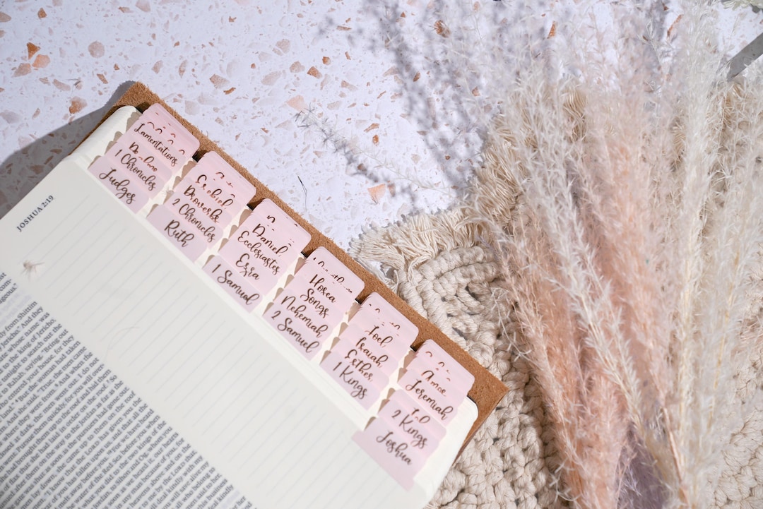 Be the Light - Rose Gold Foil Bible Tabs - Bible Journaling - Bible ...