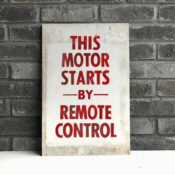Remote Control Sign - Etsy