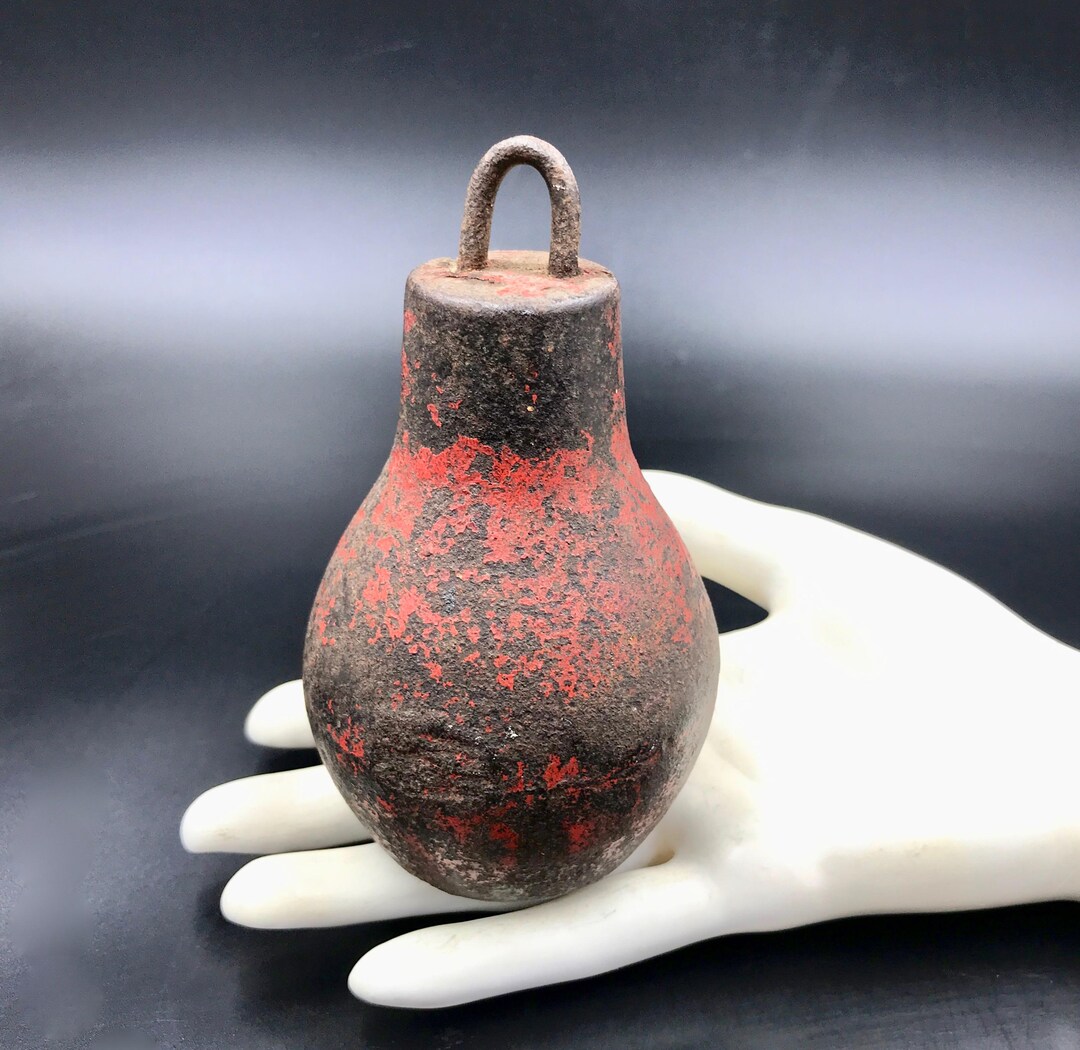 Antique Cast Iron Pear Weight: Rustic Primitive Decor, 3 Lb - Etsy
