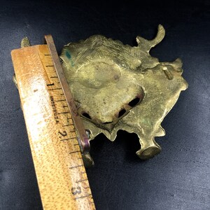 VTG Himalayan Nepali Cheppu/garuda Brass Belt Buckle, Tibetan Buddhist ...