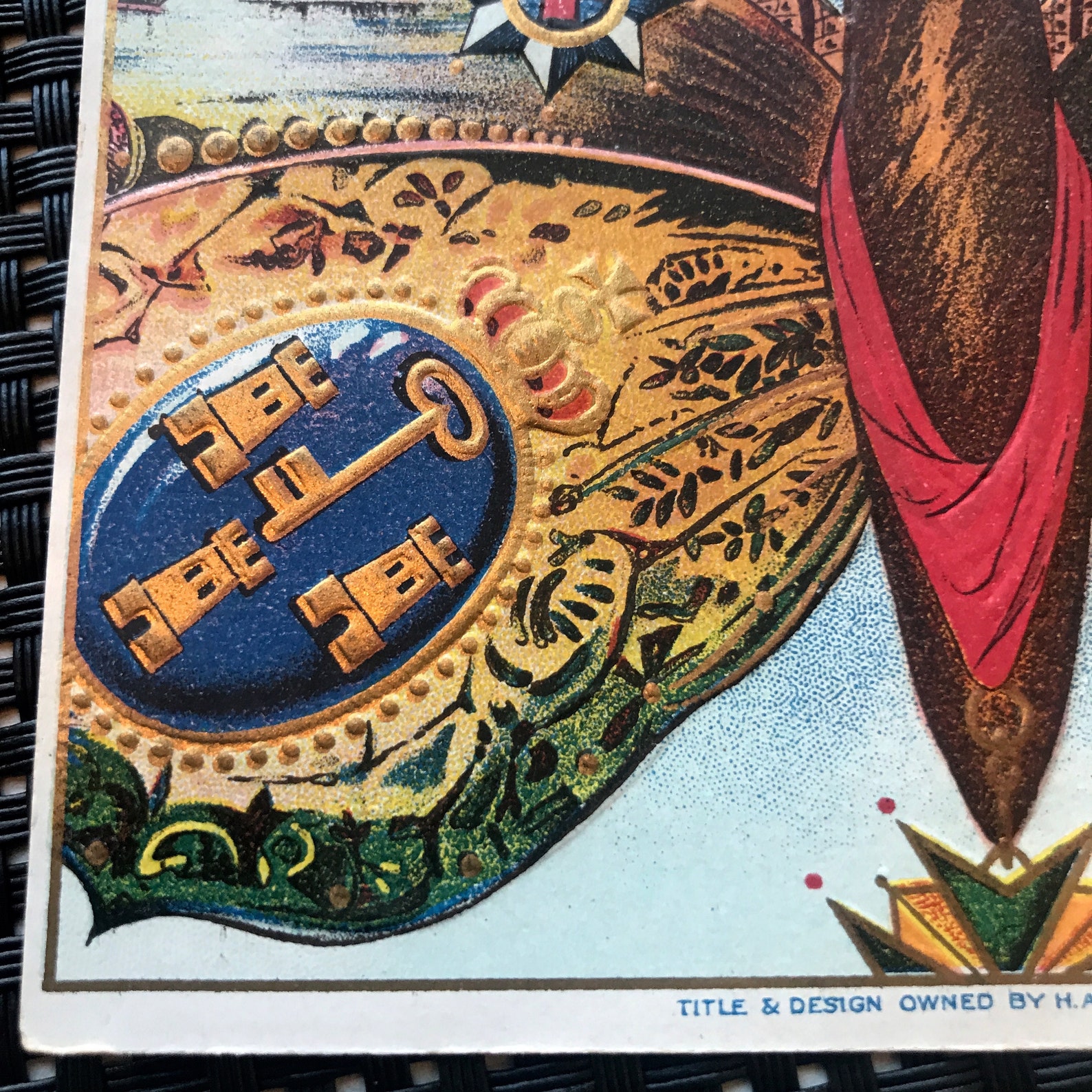 1920s Original KLENE'S BUZZER Brand Embossed Cigar Label, Antique Klene ...